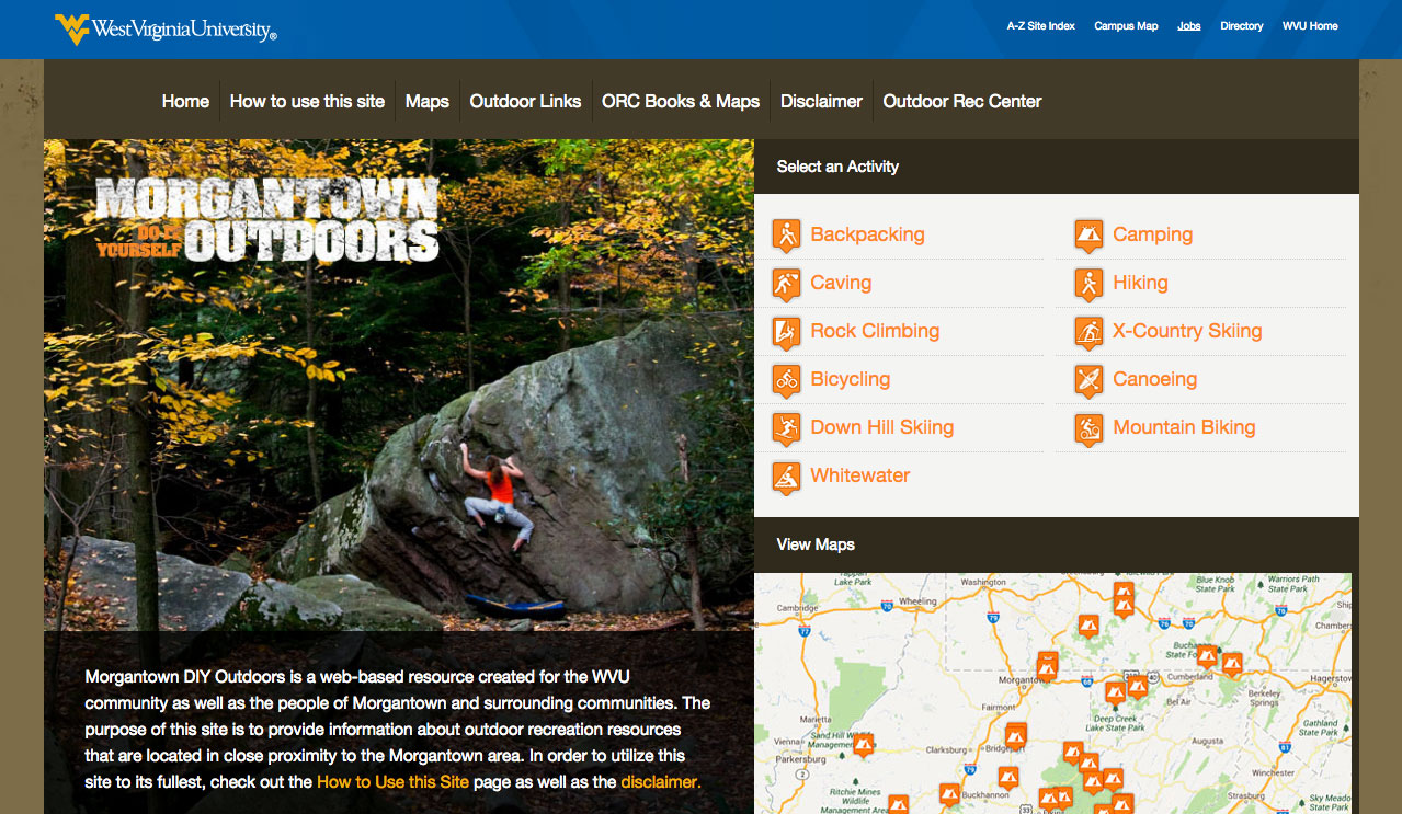 Home | CleanSlate CMS | West Virginia University